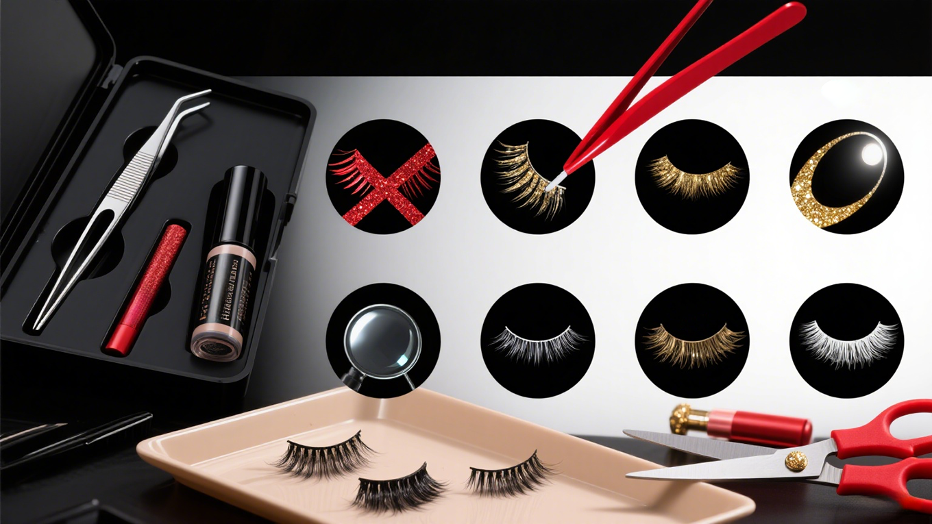 How to Apply Fake Lashes Step by Step | ZM Beauty Supply